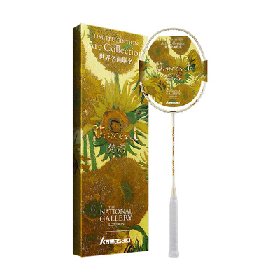 川崎羽毛球拍名画联名款莫奈梵高