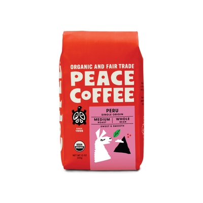 PeaceCoffee秘鲁有机咖啡豆340g