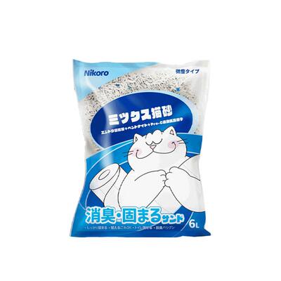 【整箱6包】妮可露混合猫砂72元