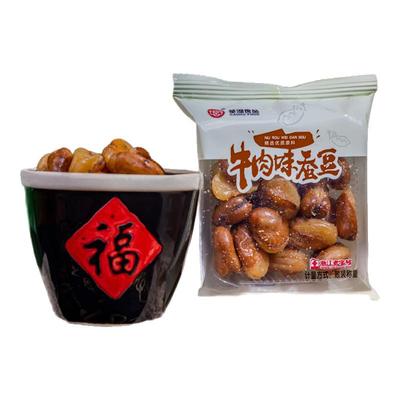 宁波特产兰花豆牛肉味蚕豆休闲零食炒货小吃小零食休闲食品下酒菜