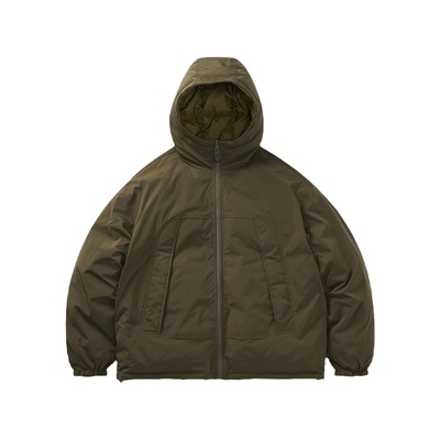 714street两面穿连帽棉服