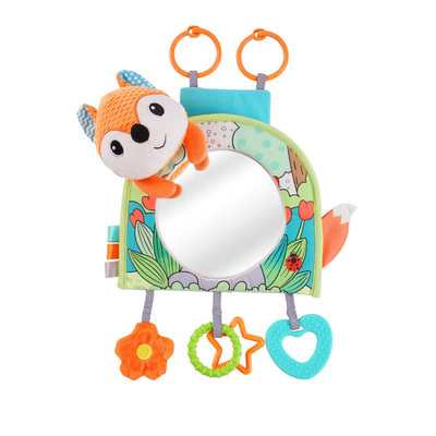 Sozzy新生儿宝宝安抚车载哈哈镜婴儿车挂0-1岁0-3-6-12个月玩具