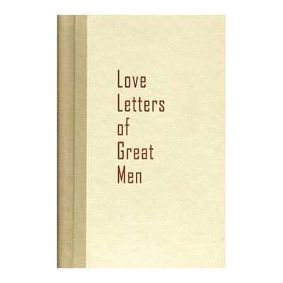 预售  英文原版 伟人的情书 电影《欲望都市》Carrie看的书 Love Letters of Great Men