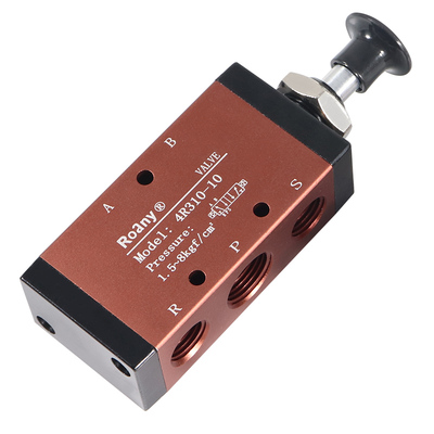 气动开关二位三通手拉阀