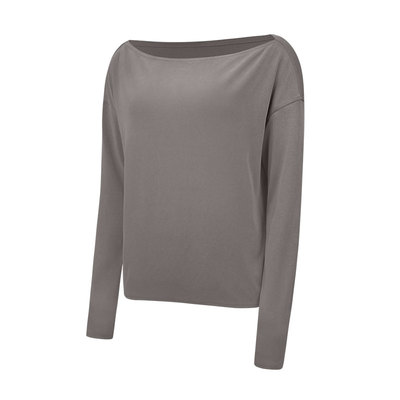 Drapey Softstreme™女士垂坠感露肩长袖T恤丨lululemon丨LW3ICCS
