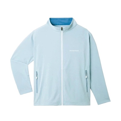日本美山 montbell 2026夏儿童装轻薄防紫外线速干皮肤衣拉链夹克