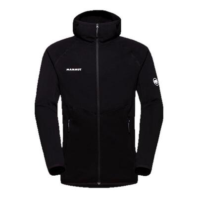 MAMMUT猛犸象 Aconcagua 男款抓绒夹克外套保暖滑雪连帽抓绒衣