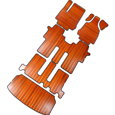 别克实木柚木木地板汽车脚垫