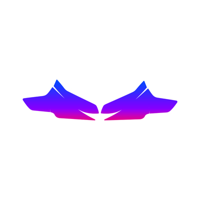 适用25款雅马哈TMAX560灯膜贴纸