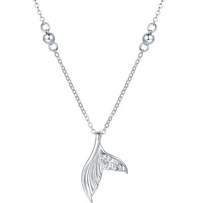 周六福铂金项链女pt950