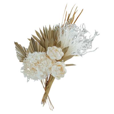 干花真花样板间侘寂风轻奢摆件