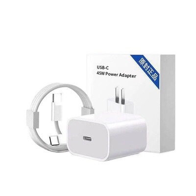 适用苹果原装充电器iPhone17PD45W快充15充头30W16ProMax平板iPad12手机20W套装13正品min14数据线11puls编织