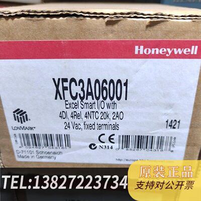 原装正品霍尼韦尔Honeywell XFC3A06001 Excel现货议价