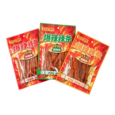 超辣辣条网红魔辣爆辣辣条小包装