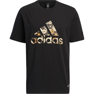 Adidas/阿迪达斯正品新款透气休闲男女运动短袖T恤 HS4396