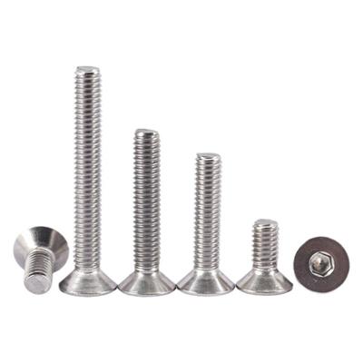 添瑞304不锈钢沉头内六角螺栓