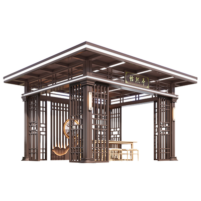 粤领铝合金中式凉亭源头厂家直销