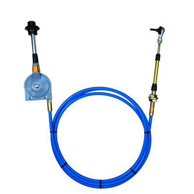 挖掘机改装推拉油门手动控制器