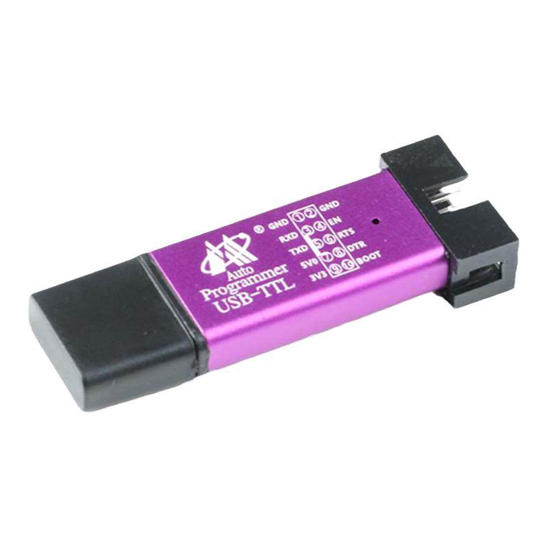 【优信电子】5代STC全系列单片机自动编程器免冷启动下载USB转TTL_虎窝淘