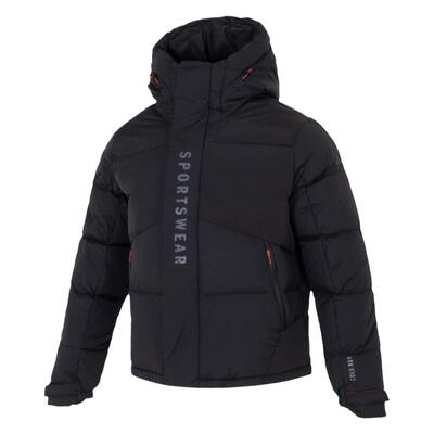 新款休闲保暖鸭绒连帽外套防风