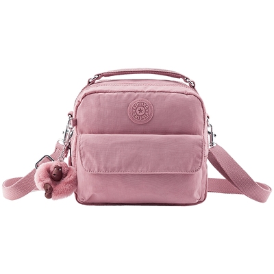 kipling女款2025春夏新款可爱迷你多背法斜挎包小方包|PUCK