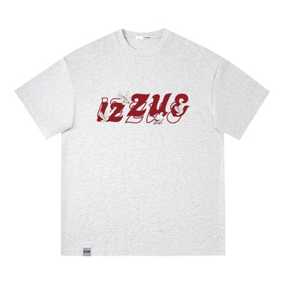 itizzue纯棉重磅短袖T恤男