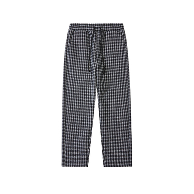 韦恩泽维尔长裤大码格子休闲裤
