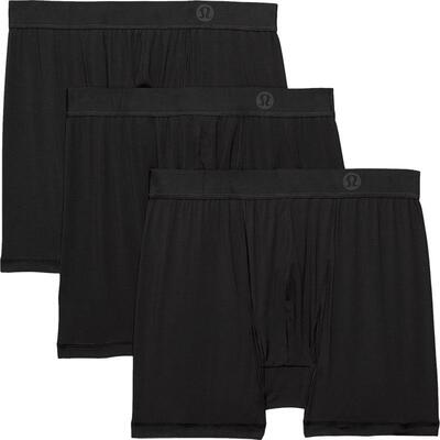 AIM 男士四角裤 *3 条装 速干芯吸丨lululemon丨LM9AMTS