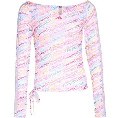 adidas阿迪达斯女子运动休闲长袖T恤KR7600