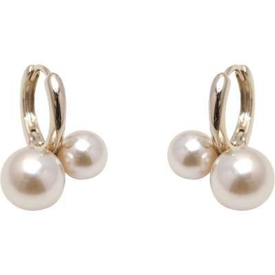 方糖家摩卡慕斯珍珠小樱桃耳环