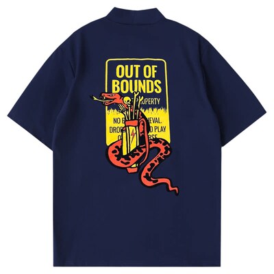 DevereuxGolf速干骷髅蛇T恤男