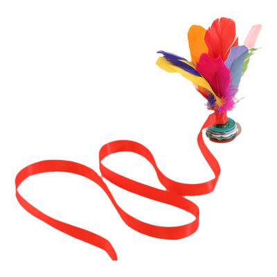 小学生幼儿园毽子带绳耐踢