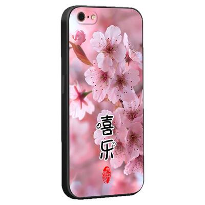 luckrider适用于苹果6山水插画apple6g软边手机外壳iphone6s时尚保护套a1586风景彩绘a1589新中式国风a1549招