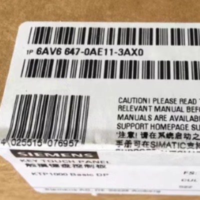议价6AV6647-0AE11-3AX0西门子KTP1000触摸屏6AV66470AE113AX0