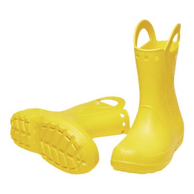 Crocs防水胶鞋男童女童雨靴