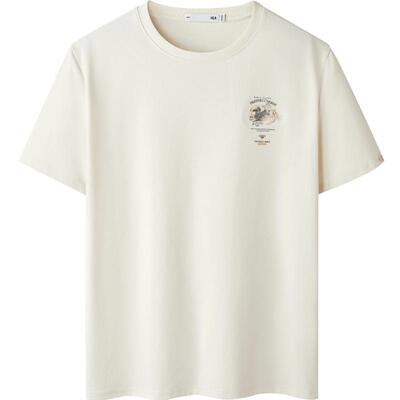 海澜之家凉感速干印花短袖T恤男