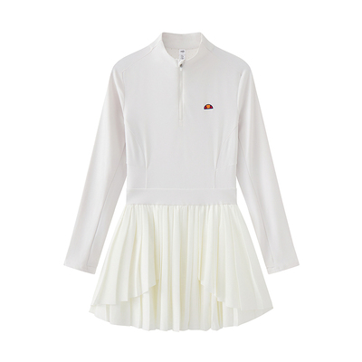 ellesse小贝壳不规则裙摆连衣裙