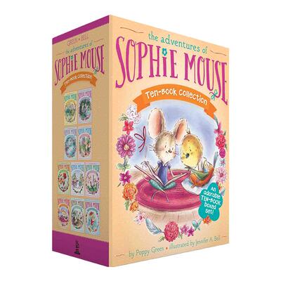 英文原版 老鼠苏菲历险记 1-10套装 The Adventures of Sophie Mouse Ten-Book Collection 儿童课外读物 英文版 进口英语原版书籍