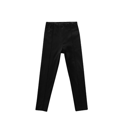 Qimoo/淇木冬季新款童装女童舒适简约休闲打底裤子QCL4KP139A