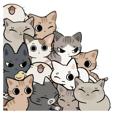 一拾一入门pvc皮革地垫猫咪方形