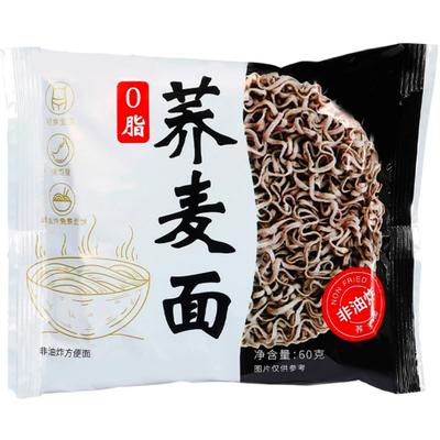 非油炸荞麦面0脂肪无全麦粗粮糖