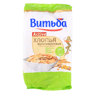 白俄罗斯进口维奇卡麦片玉米片谷物麦麸粗粮饱腹代餐即食食品