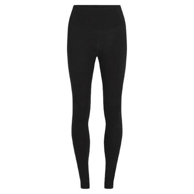 icebreaker可机洗羊毛女高腰长裤