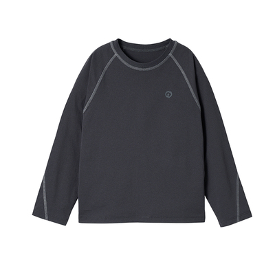 happynocnoc棉感速干儿童长袖T恤