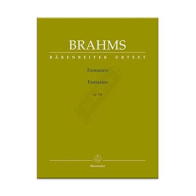 勃拉姆斯幻想曲op116钢琴带指法