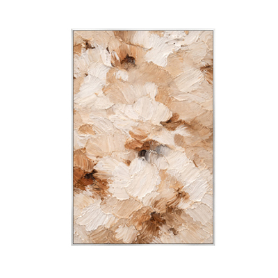 抽象肌理手绘油画入户玄关装饰画