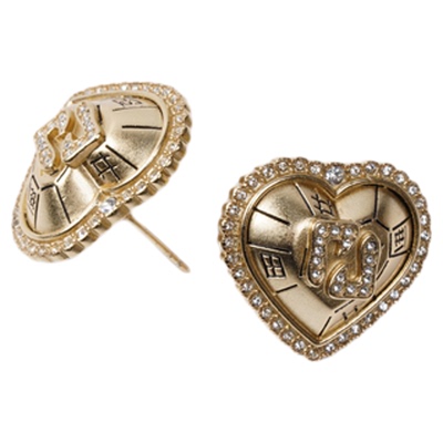 LYNEE 爱心logo耳钉耳环 LAD2F0A012