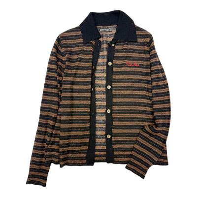 【MARCHEN】蕾虎简约休闲百搭春夏气质微妙情绪线条针织开衫女