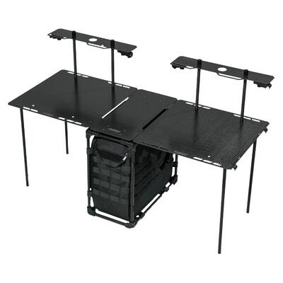 超轻碳纤维战术办公桌露营折叠