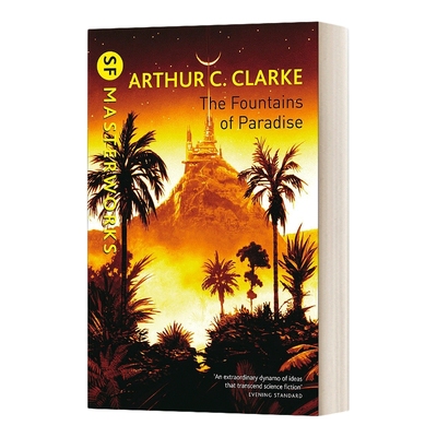 英文原版小说 The Fountains Of Paradise  天堂的喷泉 阿瑟·克拉克 英文版 进口英语原版书籍